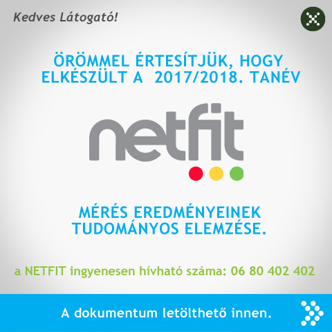 A NETFIT rendszert több mint 3700 iskola, 800 ezer tanuló és 13 ezer ...